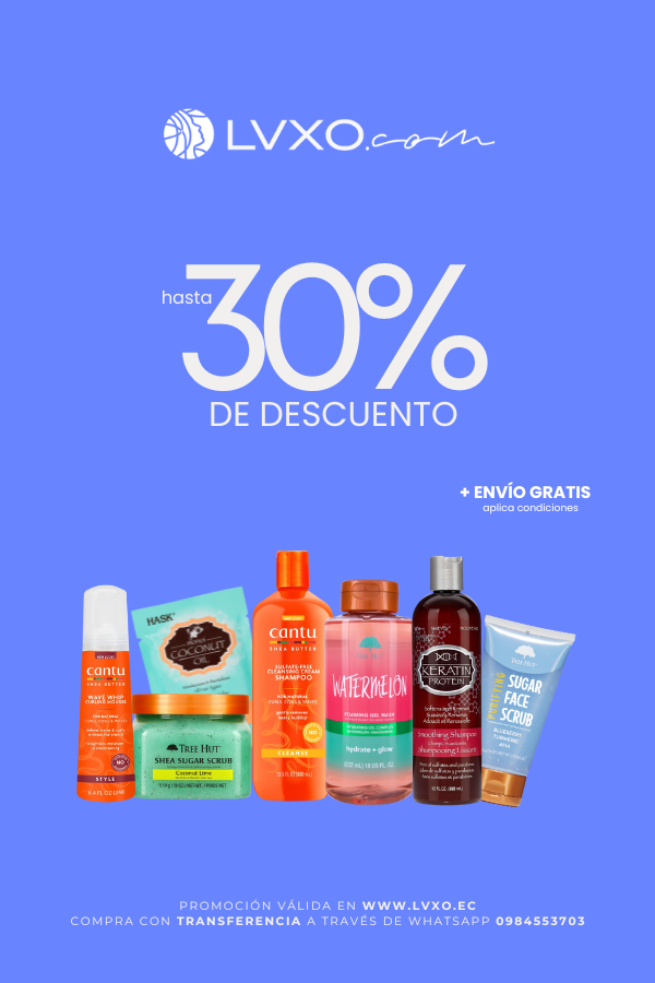 LVXO.com Ecuador - Tu tienda online de belleza y salud preferida.